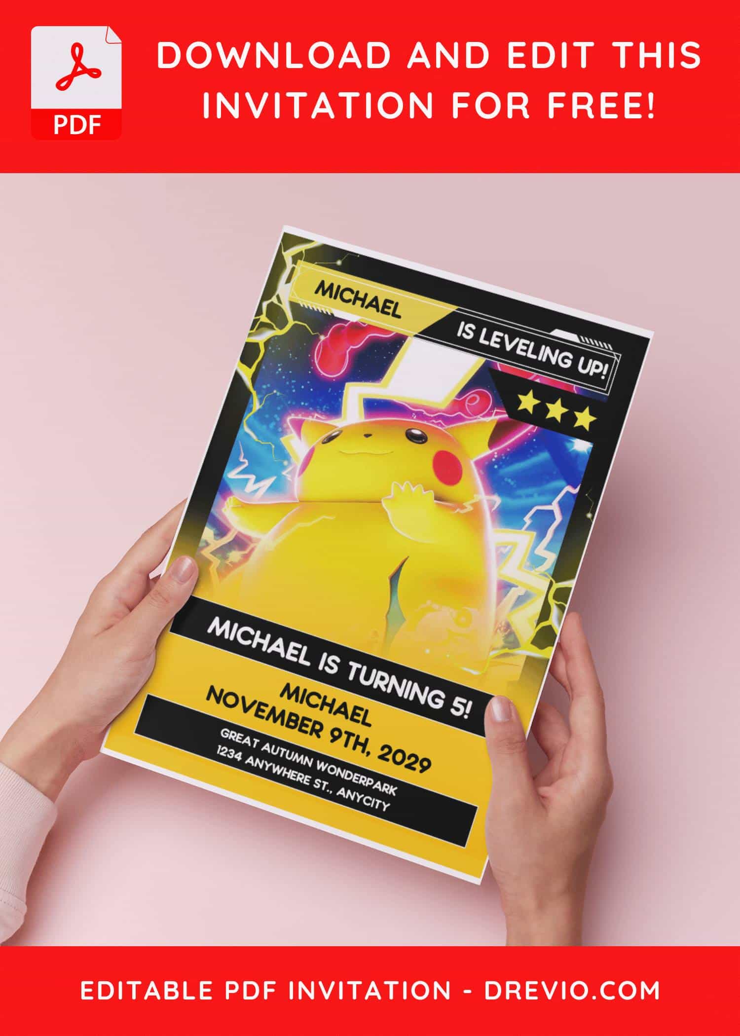 Quick Steps to Craft Pikachu Invitations: Unforgettable Parties
