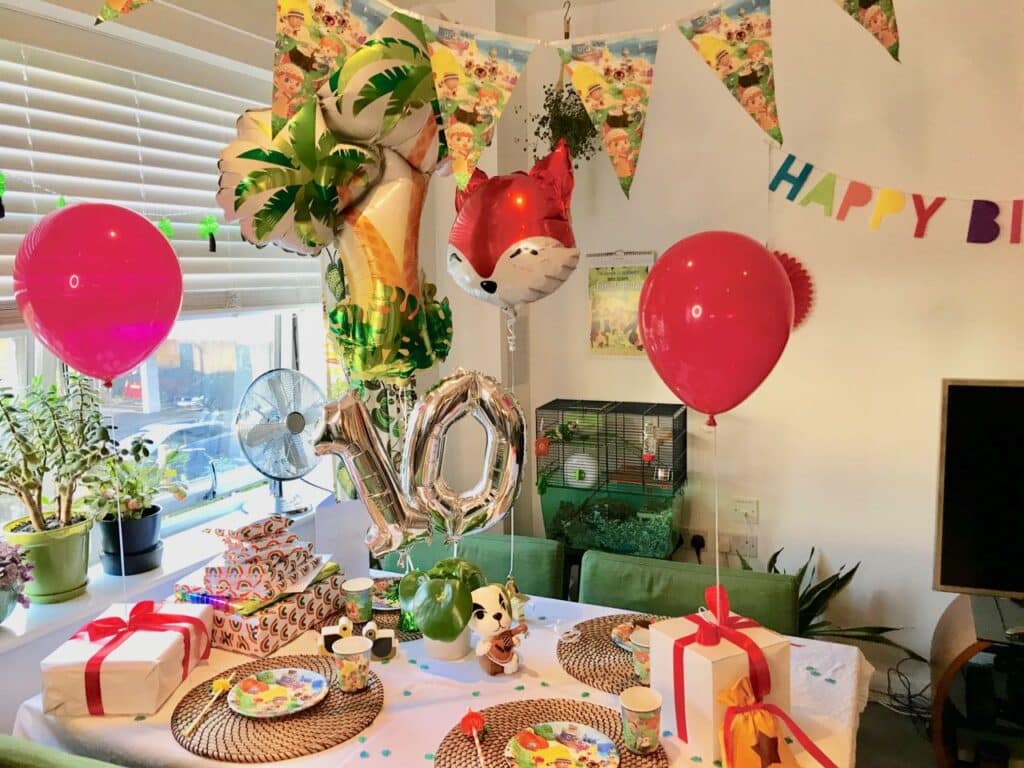 Free Animal Crossing Birthday Invitations