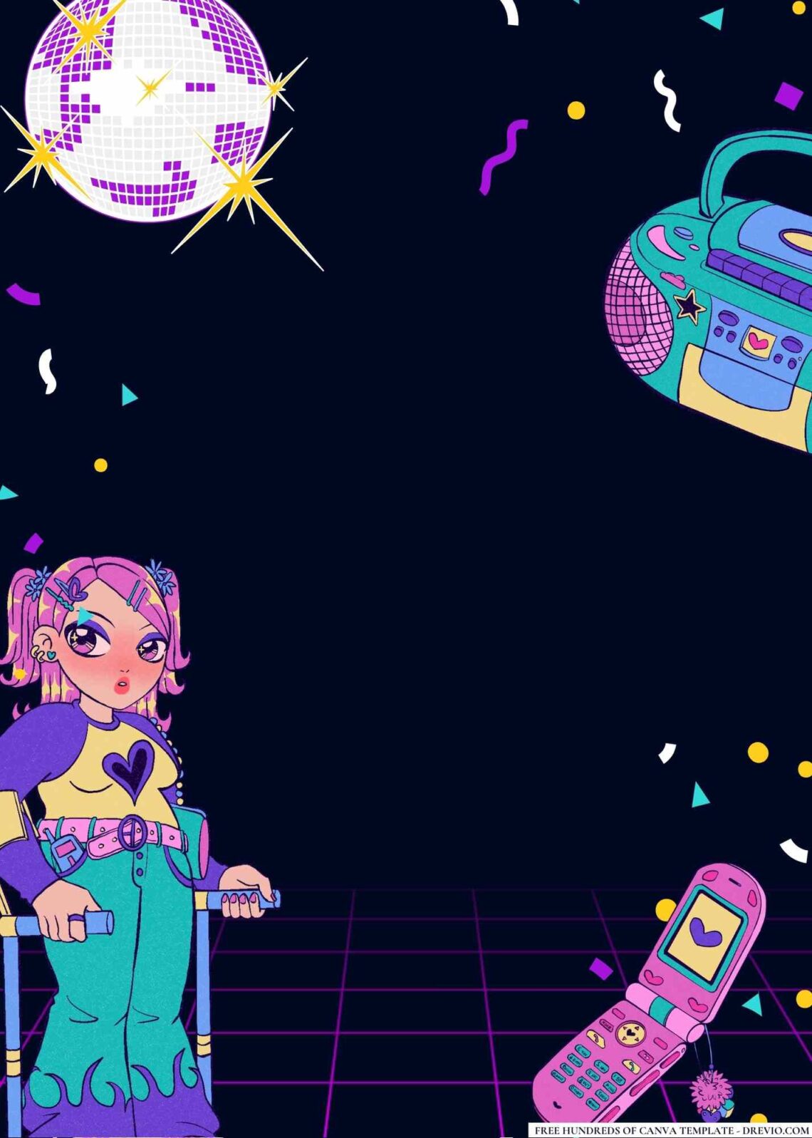 Disco Divas Unite! Your Birthday Blast-Off Guide with Free Groovy Invites