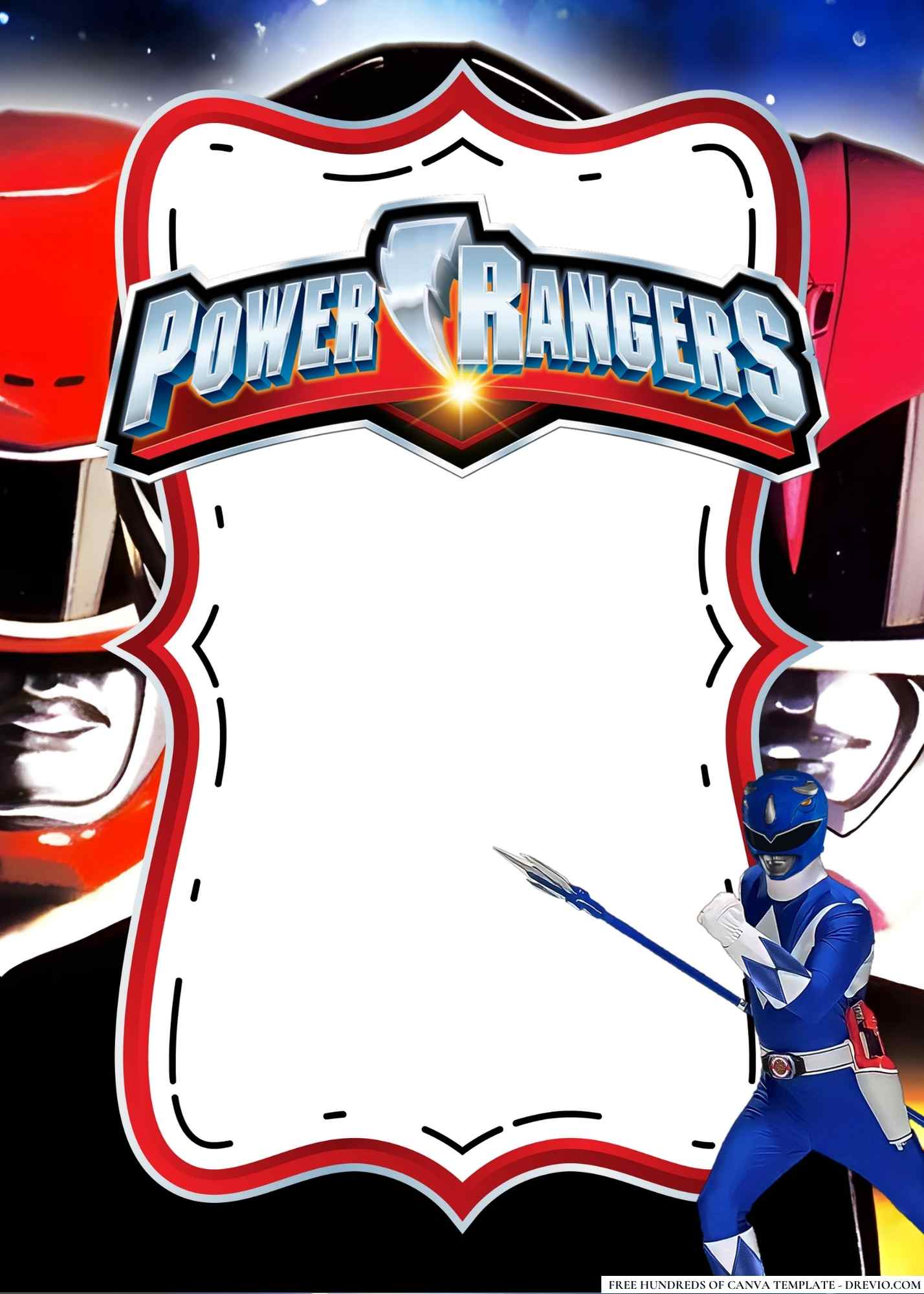 Power Rangers Birthday Party Planner
