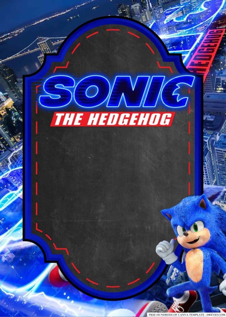 Sonic Birthday Party Planner