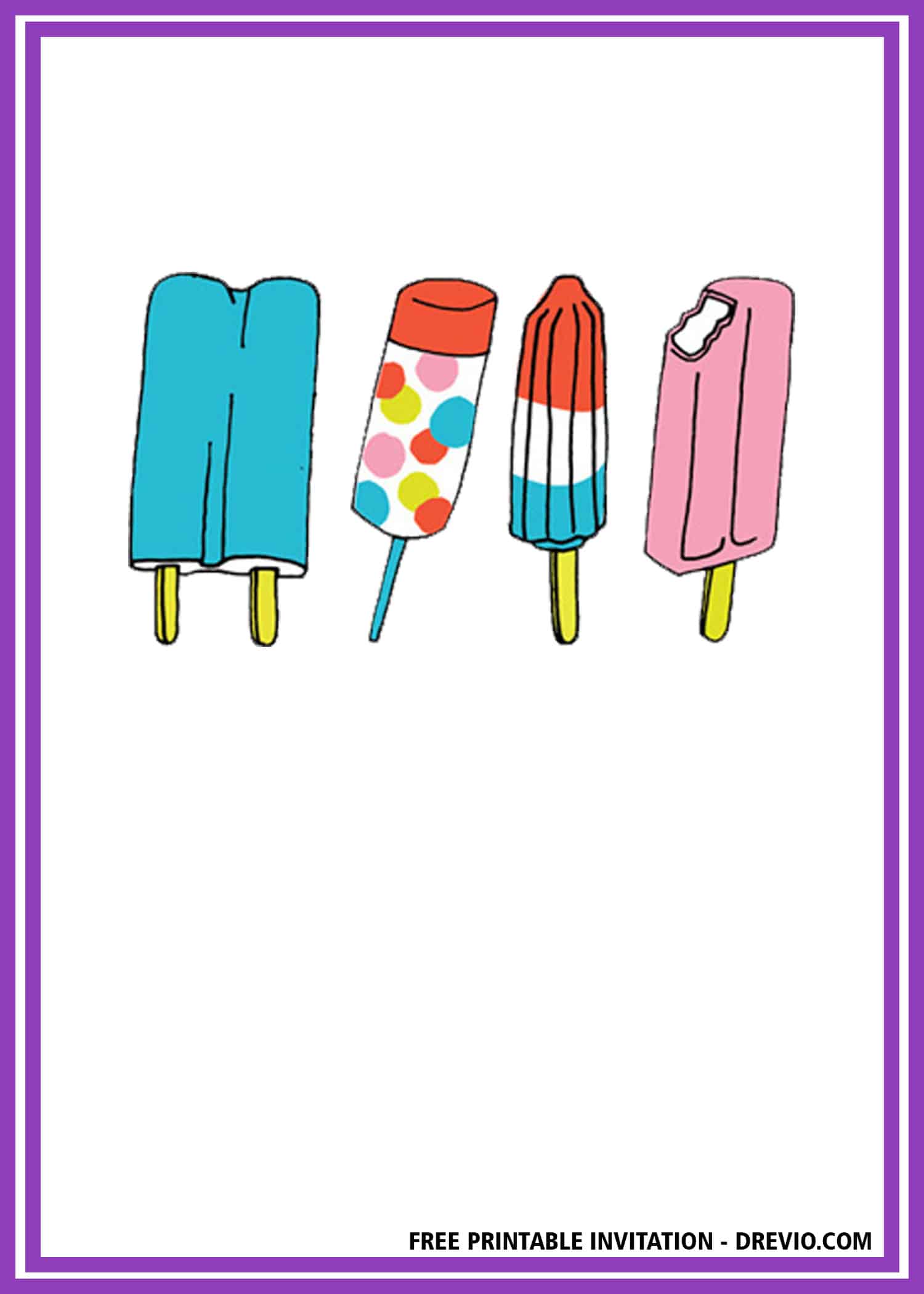 Popsicle Birthday Invitations & Epic DIY Ideas – Download Now!