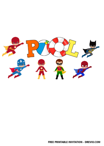Dive into the Ultimate Superhero Pool Party Guide (Free Invites Inside!)