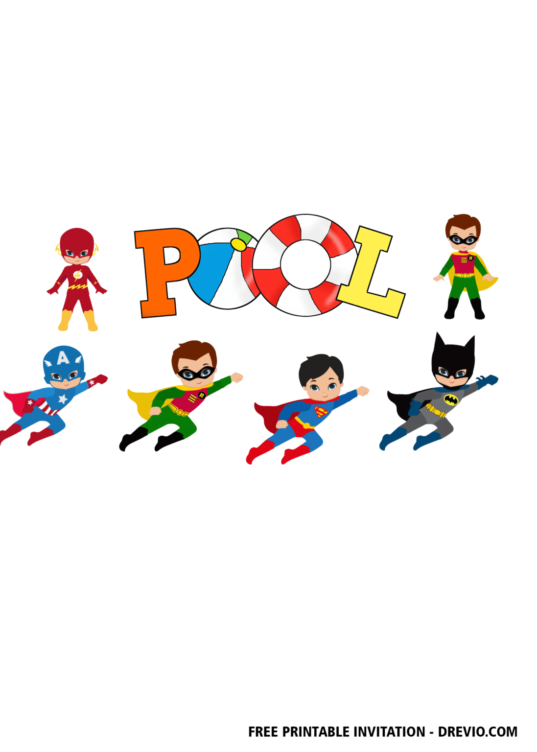 Dive into the Ultimate Superhero Pool Party Guide (Free Invites Inside!)