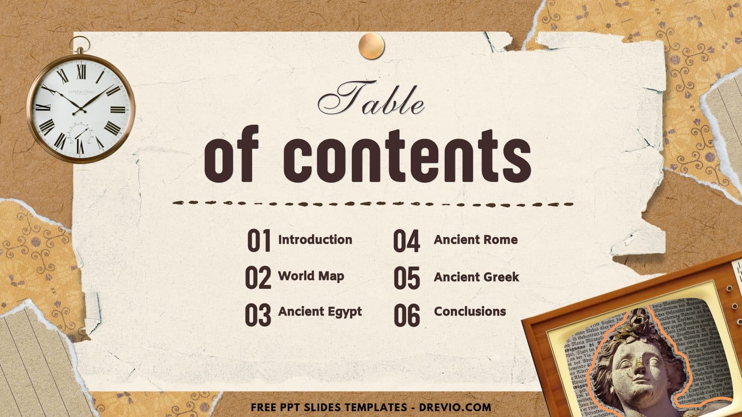 (Free Canva Template) Engaging History Class PPT Slides Templates For Kids
