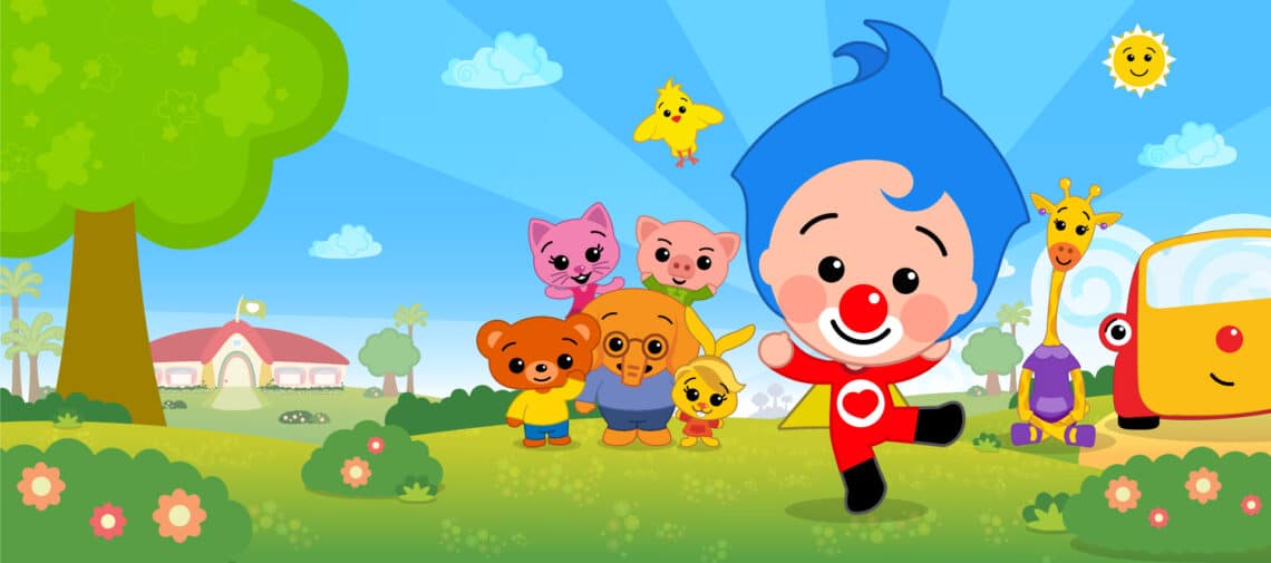 (Free PDF Invitation) Plim Plim & Friends Birthday Invitation