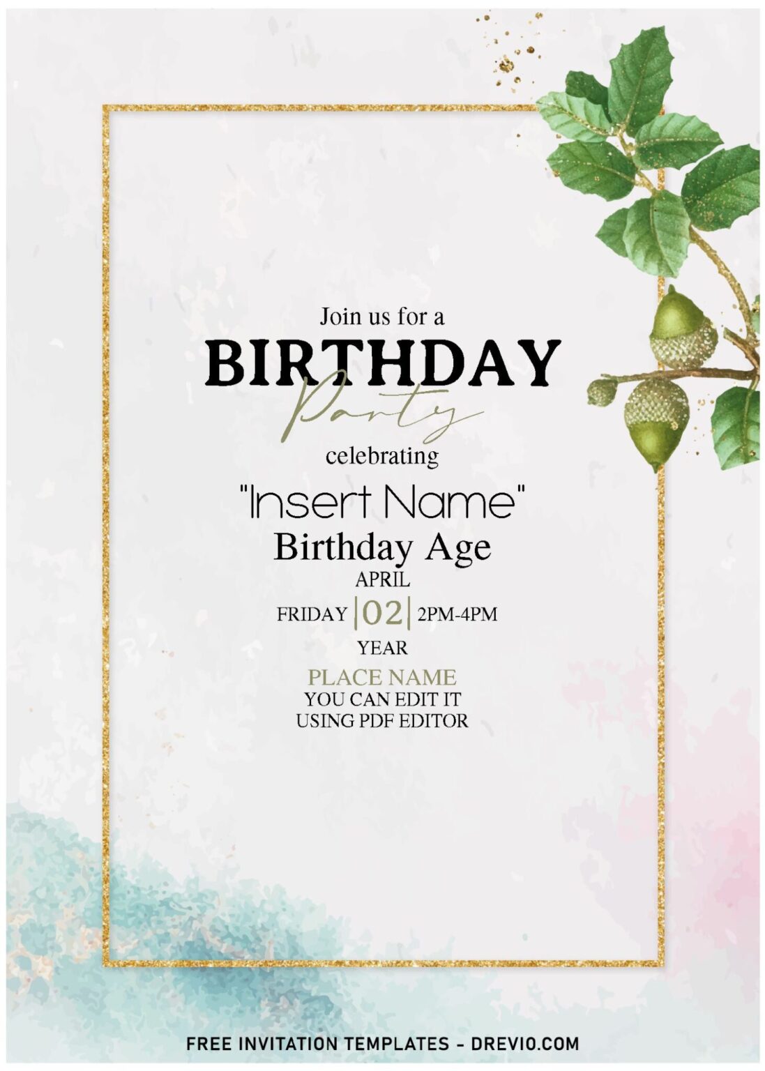 10 Most Stunning Rustic Birthday Invitation Cards