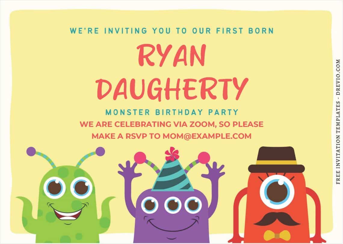 10 Colorful Birthday Invitation Templates for Kids' Special Day