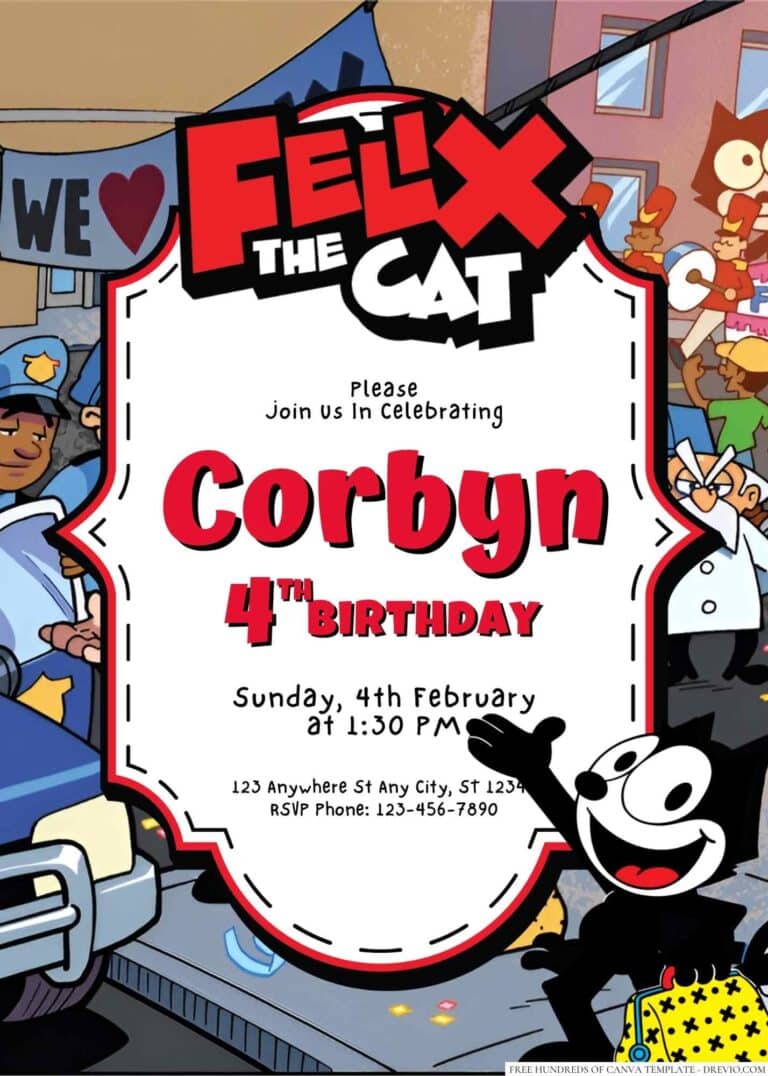 10 Cat Birthday Invitation Ideas for the Furbaby Lovers