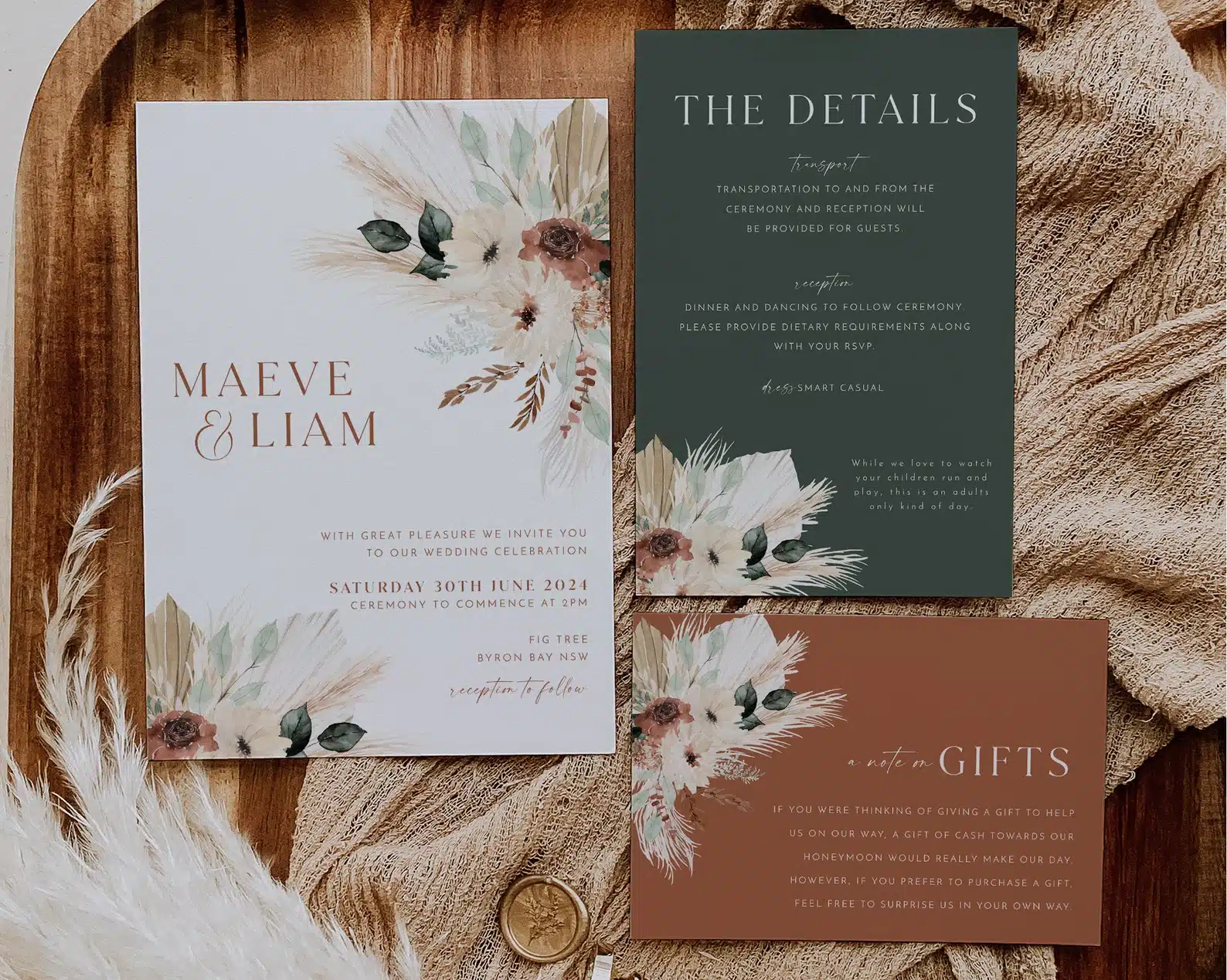 DIY Boho Wedding Invitations: Free-Spirited Designs for Your Big Day