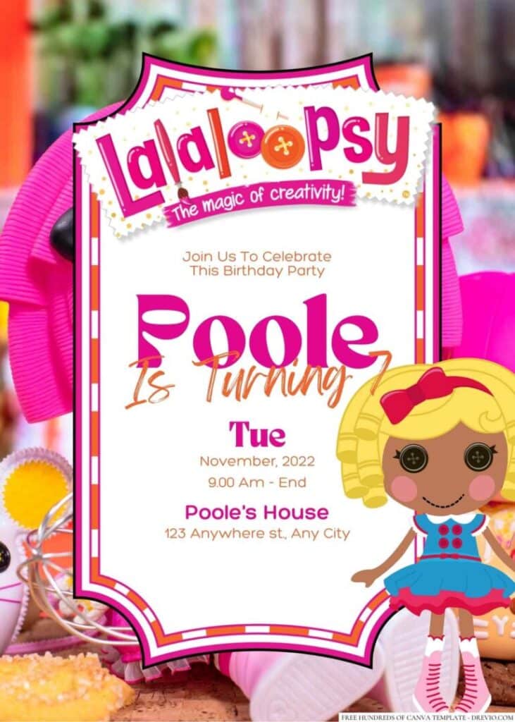 Create Whimsical Lalaloopsy Birthday Invitations: A Fun DIY Guide