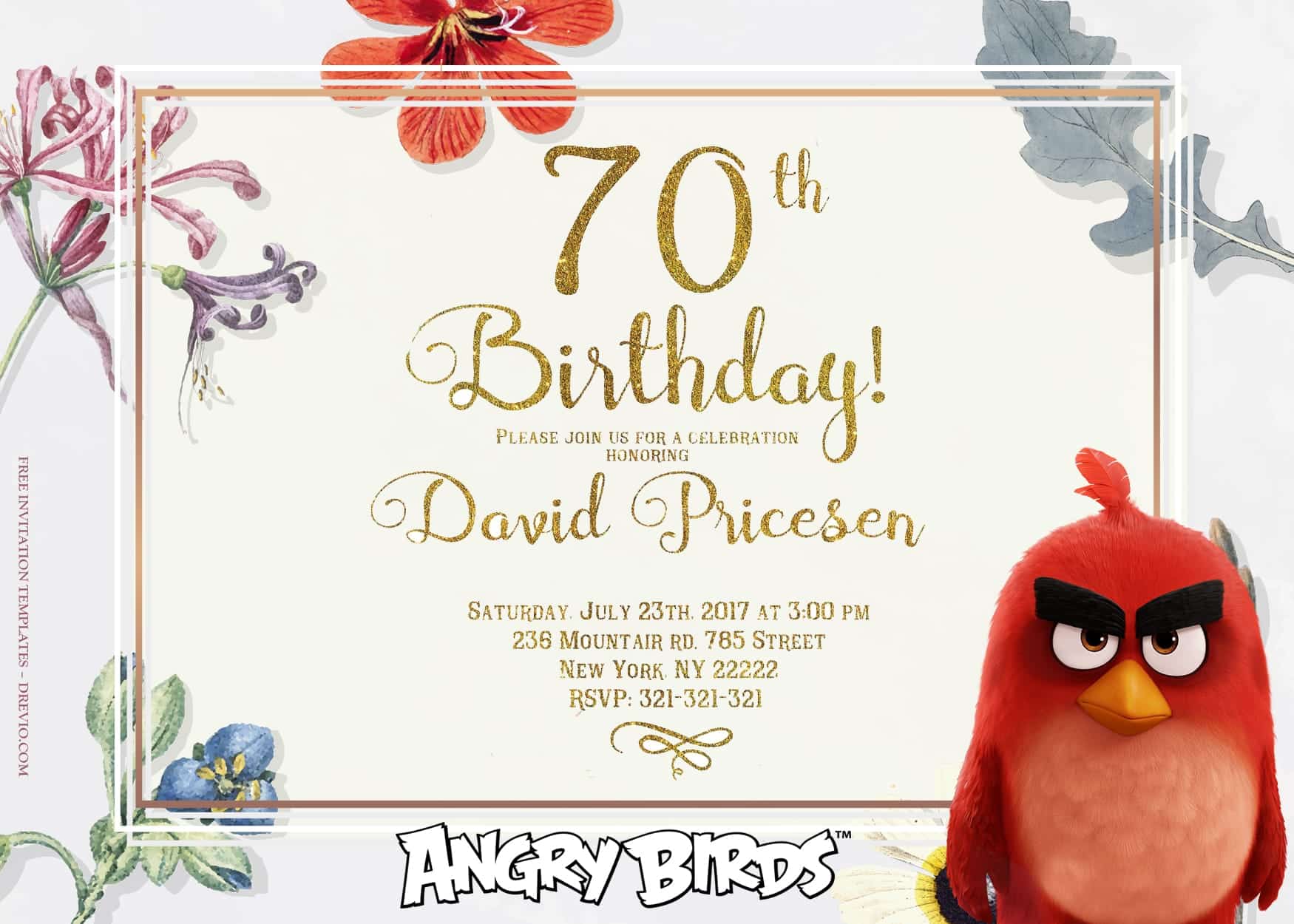 Create Quirky Angry Birds Invitations