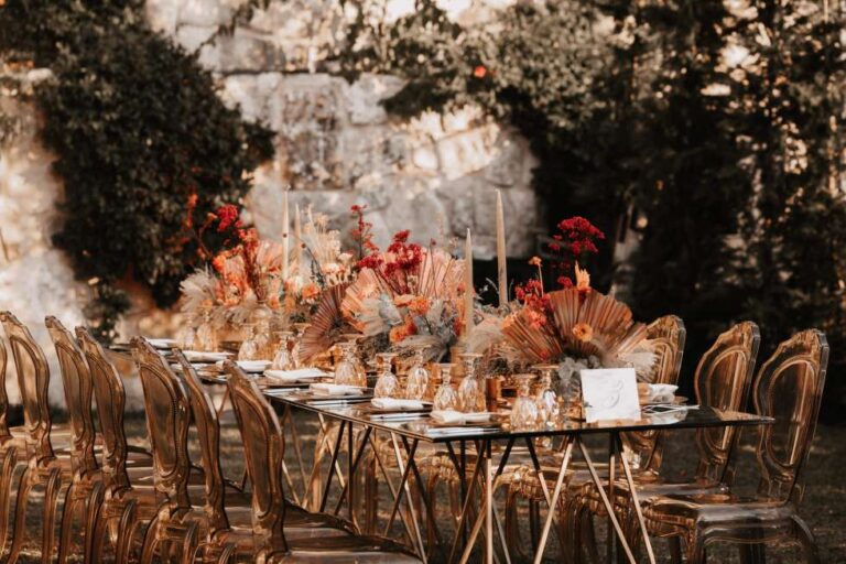 Fall Foliage Wedding Party Planner