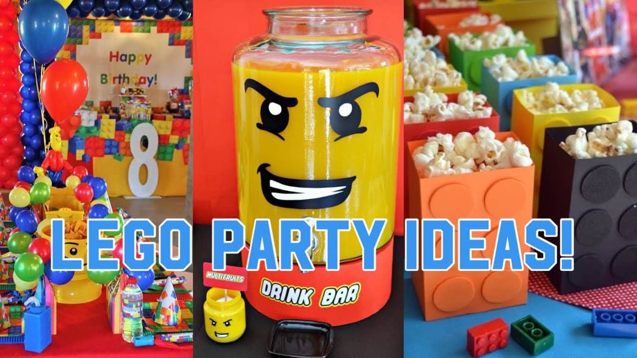 Lego Birthday Party Fun: Invitations & Planner Templates