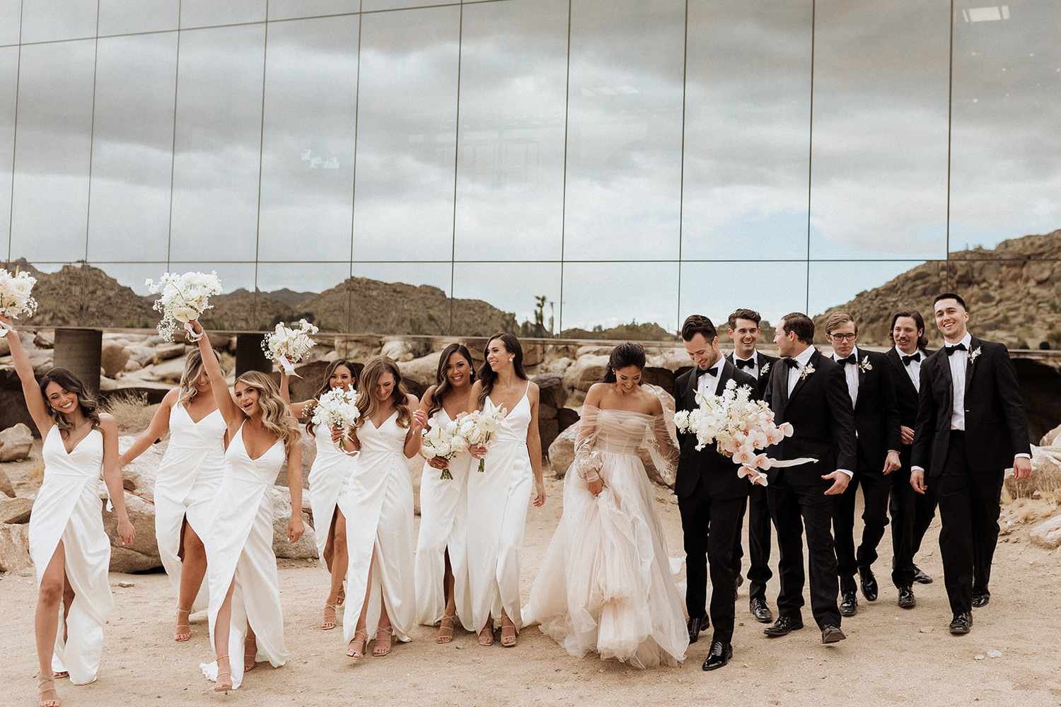 Trendy Wedding Party with Planner and Invitations Guide