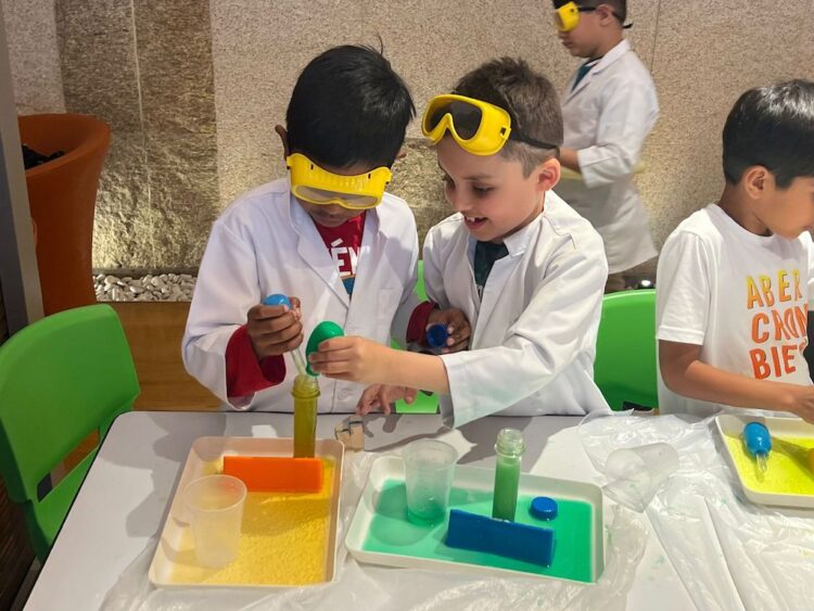 Scientist Lab Birthday: FREE Template Planner & Canva Invitations