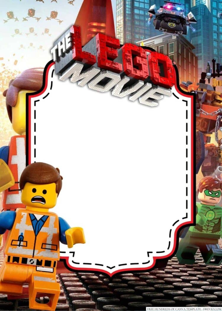 How to Quickly Edit Lego Invitation Templates