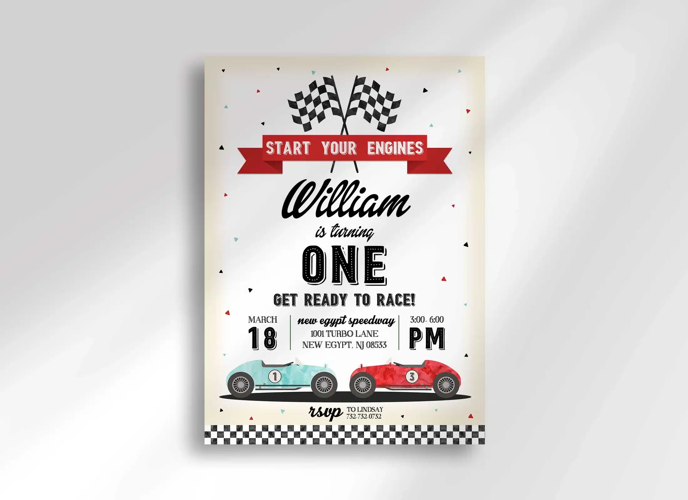 On-the-Go Guide to Crafting Race Car Birthday Invitations