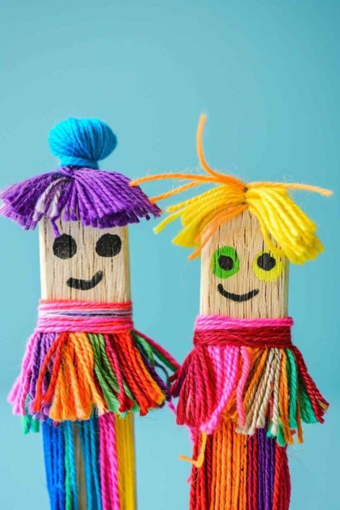 DIY Popsicle Puppets for Kids (With Free Printable Cutouts!)