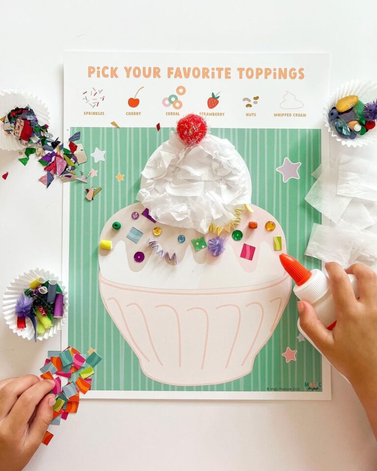 Ice Cream-Inspired Crafts for Sweet Summer Fun