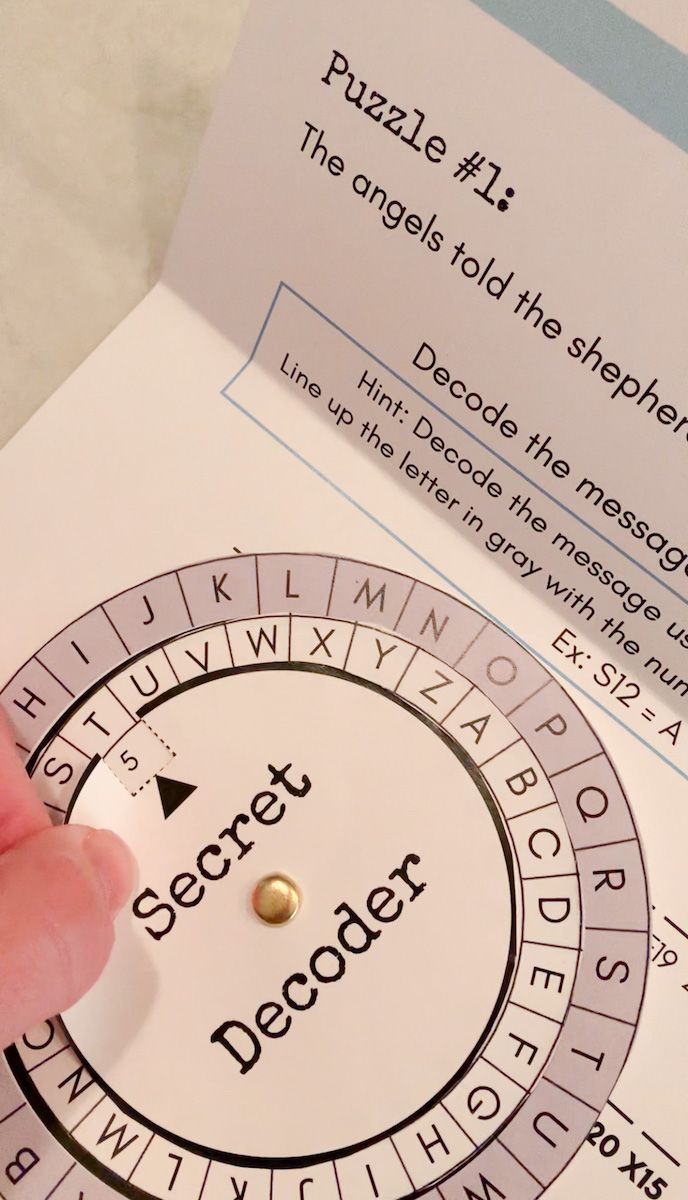 Secret Code Printables for Little Detectives in Summer