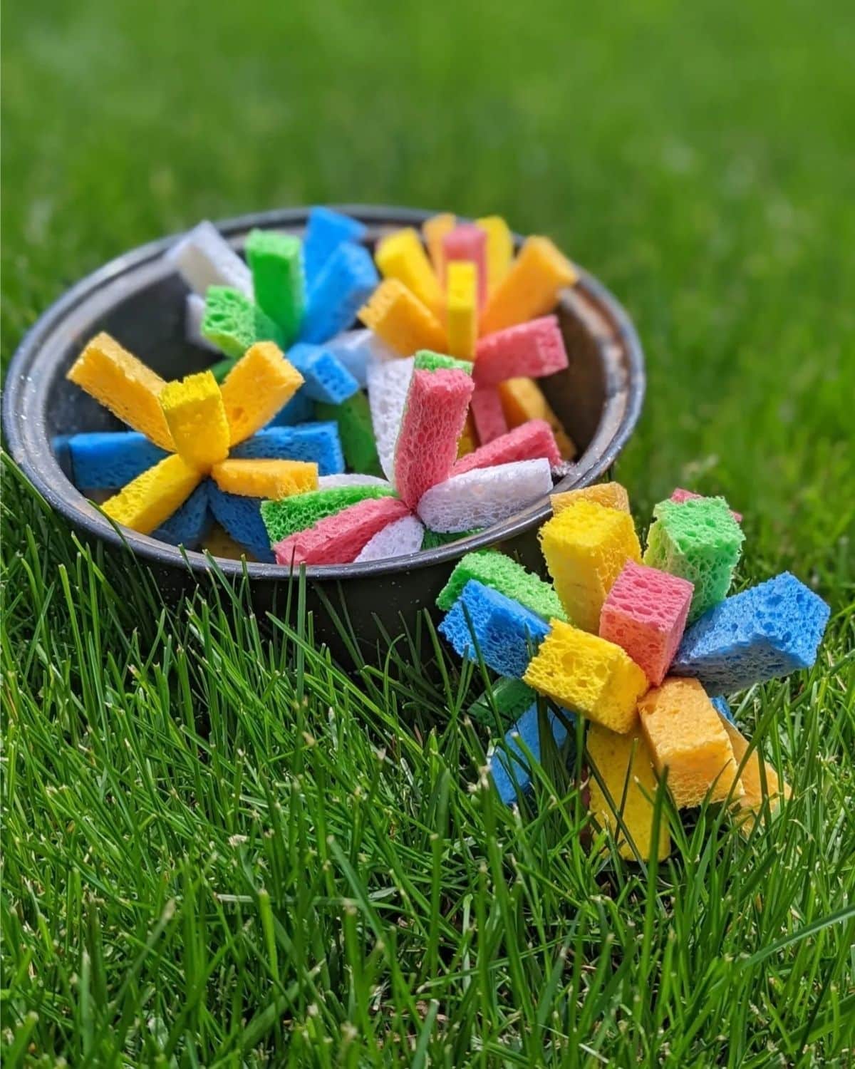 Sponge Toss & Splash Games for Kids in Summer