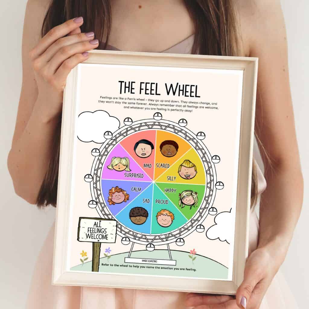 Free Printable Emotion Wheel Activity