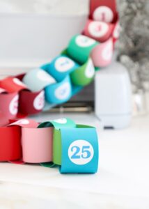 Printable Paper Chain Countdown to Back to School