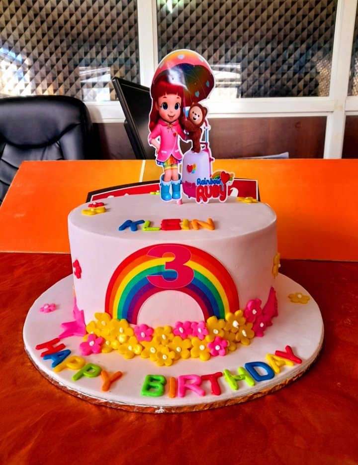 Free Rainbow Ruby Birthday Invitations