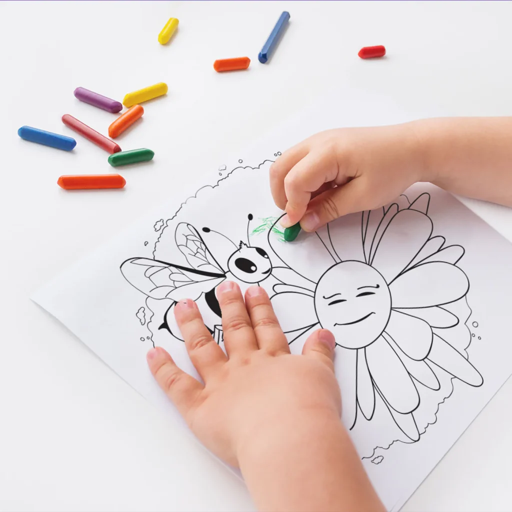 FREE Faces and Feelings Coloring Book Worksheet