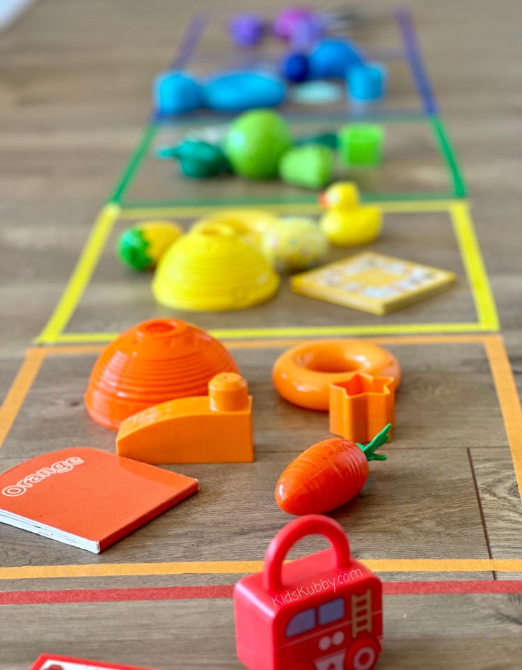 Fall Colors Sorting for Kids (Free Printable)