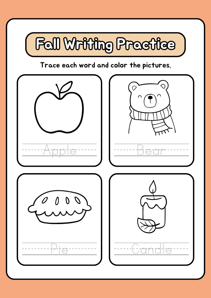 Fall-Themed Writing Worksheets (Free Printables!)