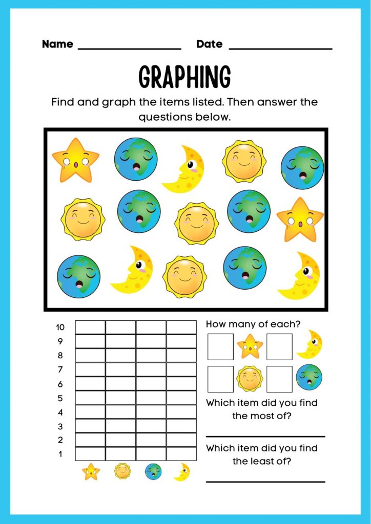 Free Printable Fall Graphing Activity for Kids