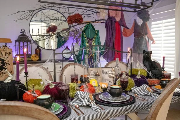 Halloween Decor: Spooky Table Centerpiece Under $10