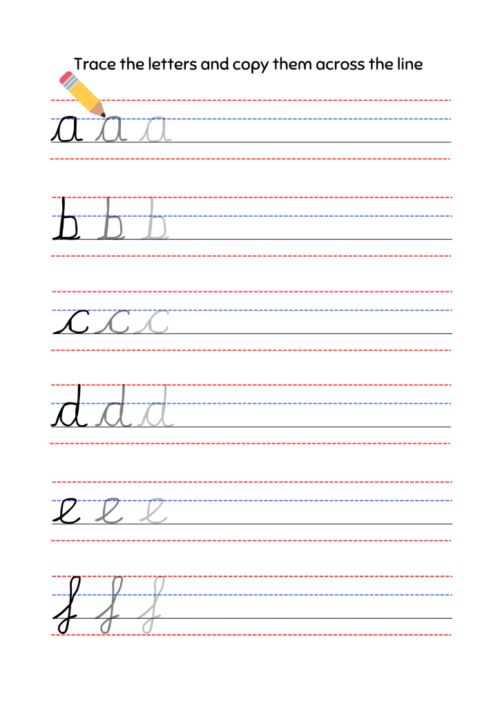Handwriting Practice Booklet for Kids (Free Printables!)