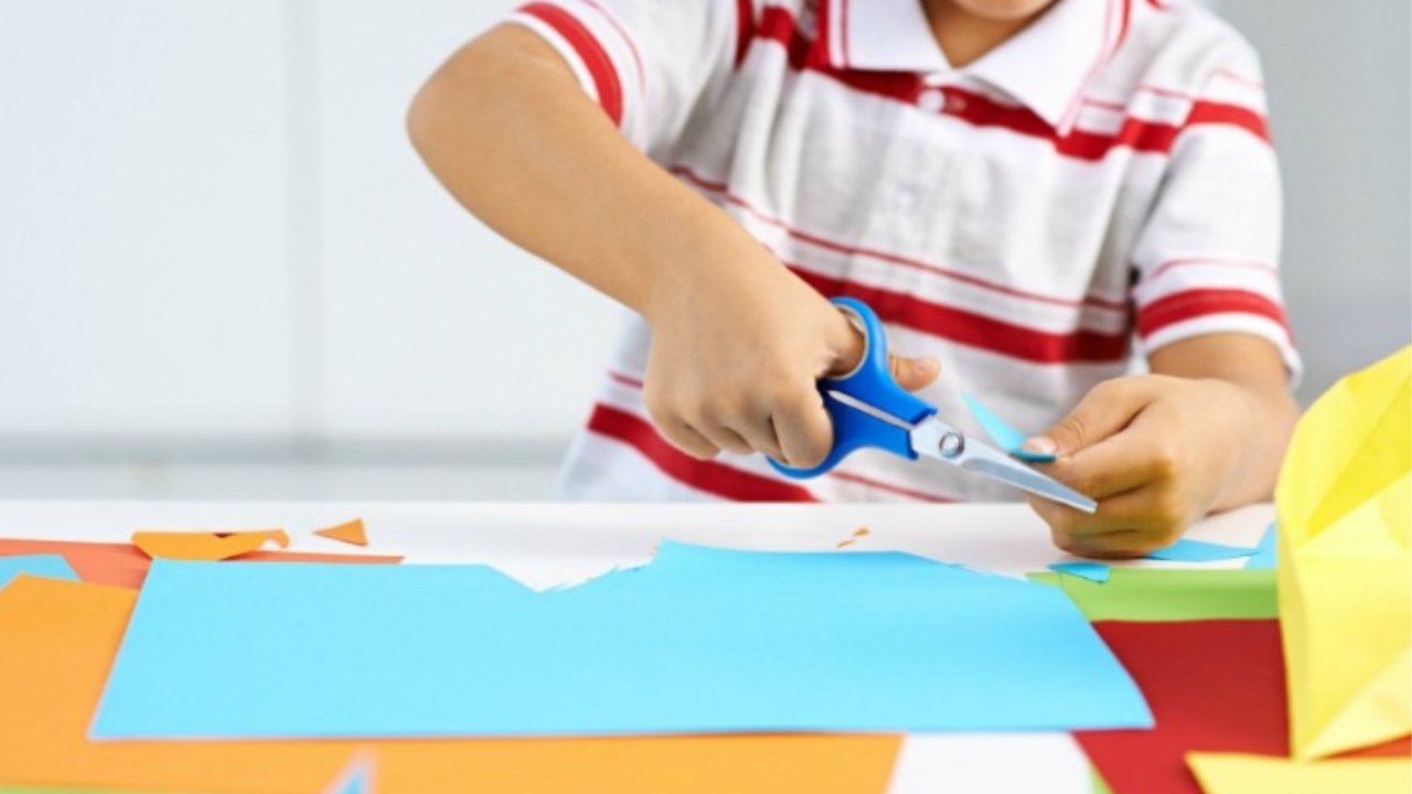 Lined Scissor Skills Worksheet for Kids (Free Printable)