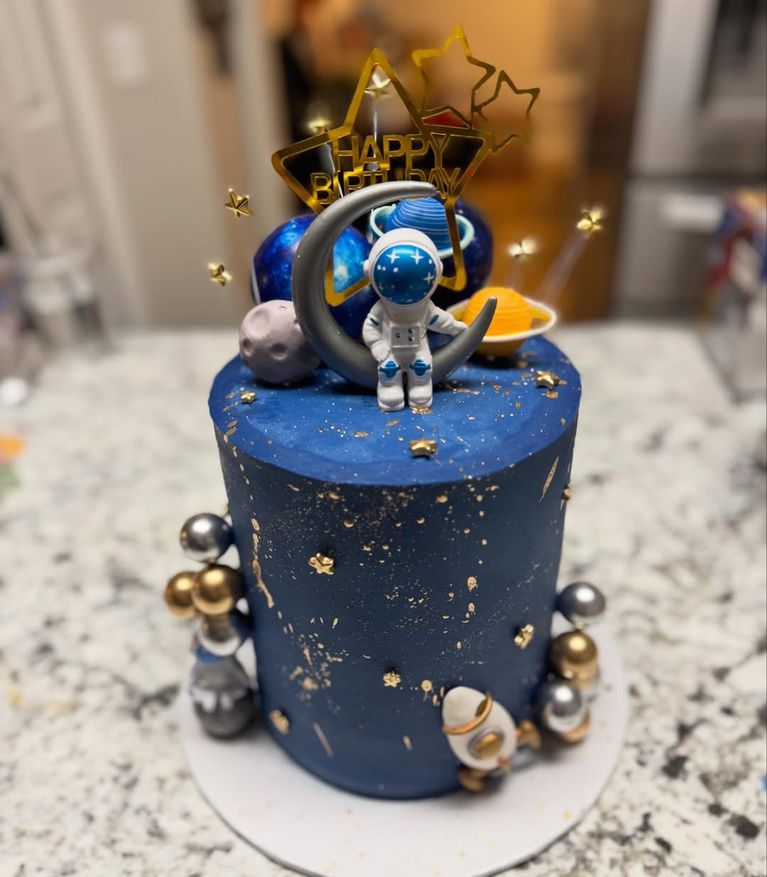 FREE Space Galaxy Invitation Template