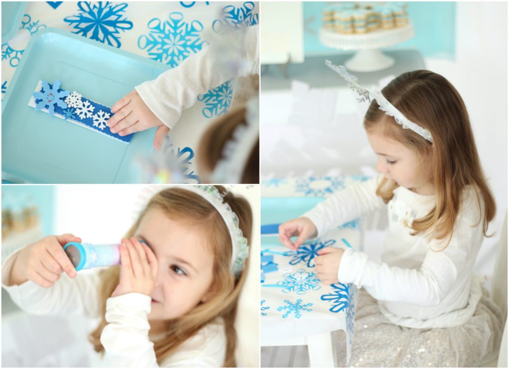 DIY Snowflake Craft Party Ideas
