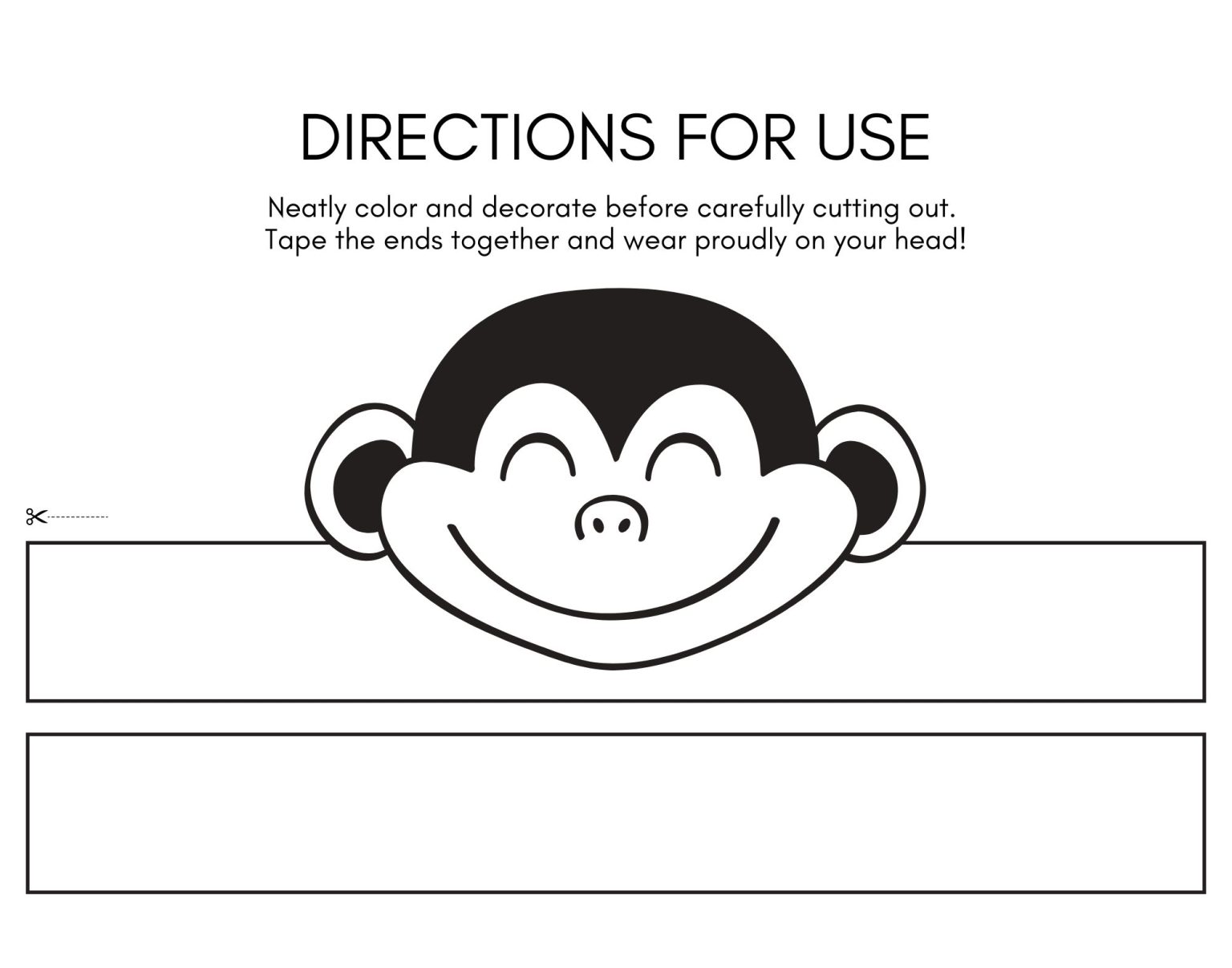 Free New Year Printable Crowns