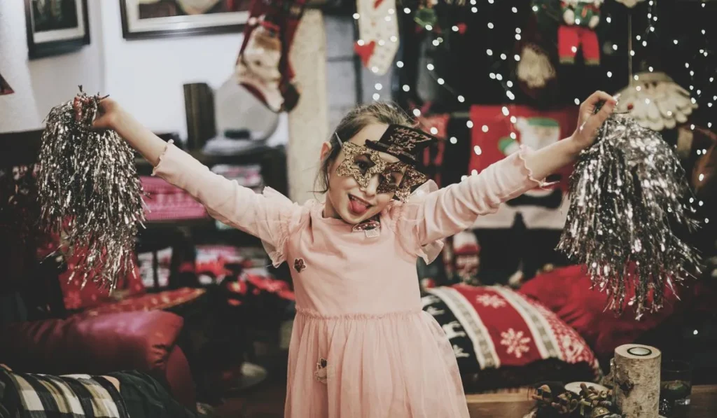 Minimalist New Year Kids Party Ideas