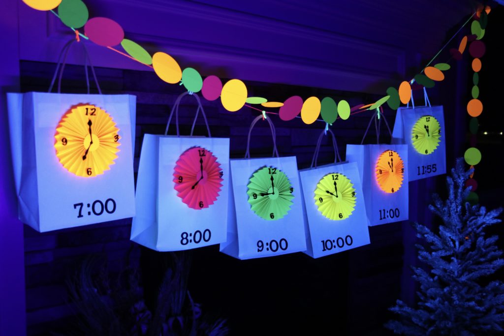 New Year Glow Party Ideas