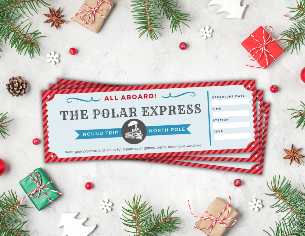Polar Express Pajama Party Ideas