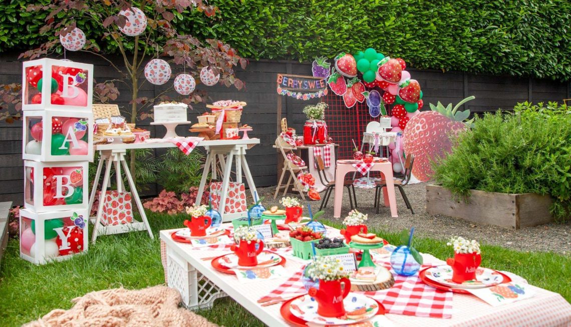 Berry Brunch Birthday Party Theme + Free Invitations