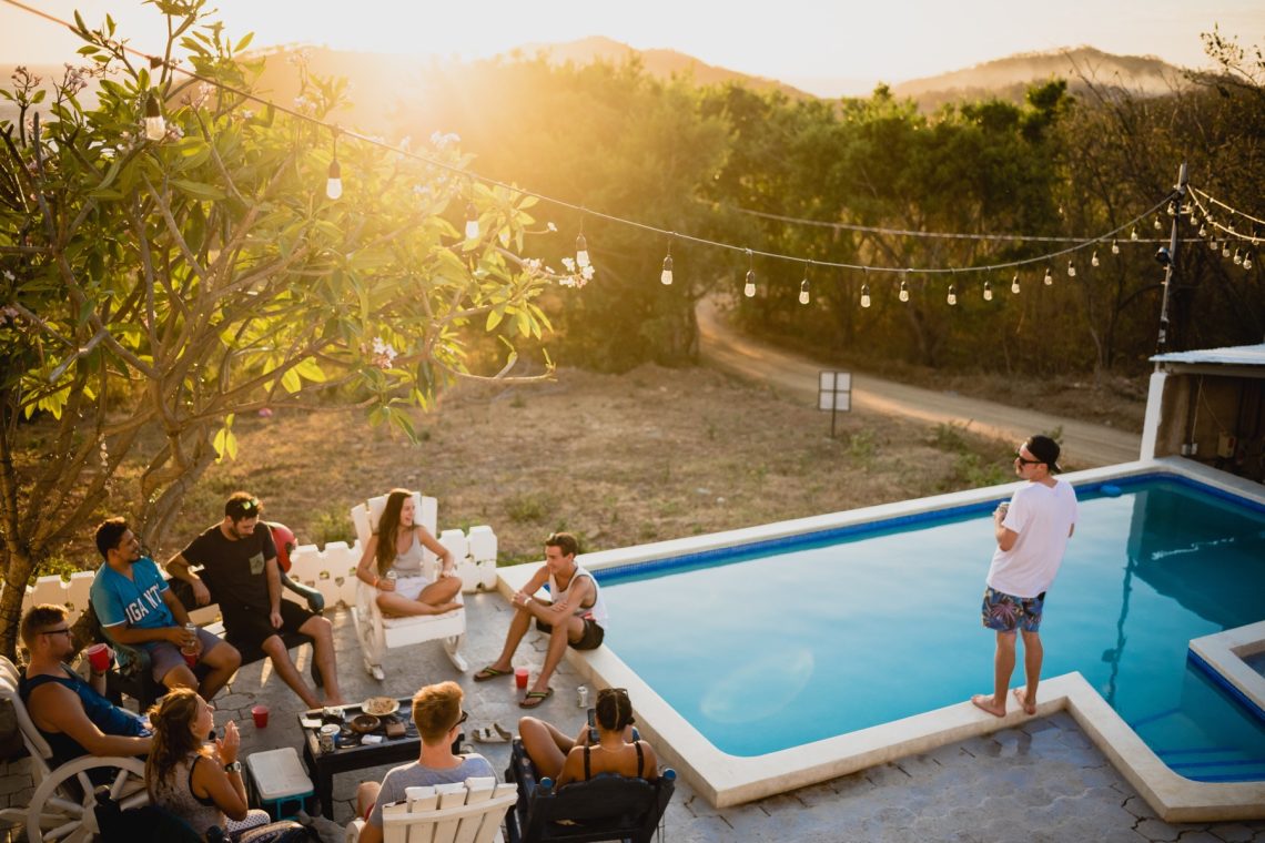 Summer Sunset Outdoor Birthday Ideas + Free Invitations