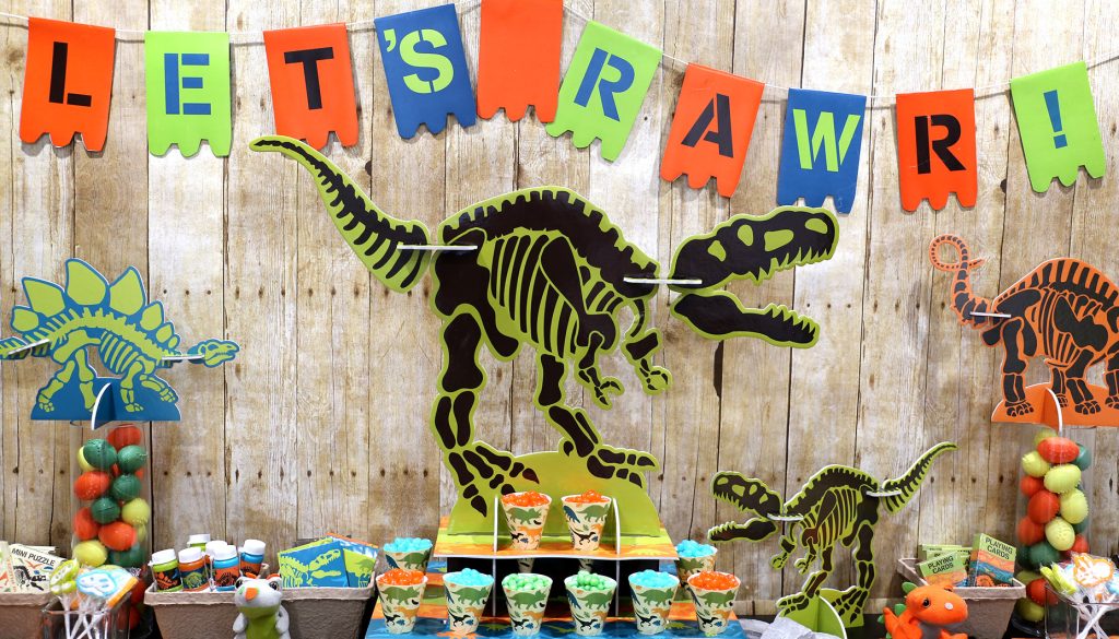 Dinosaur Excavation Birthday Party + Free Invitations