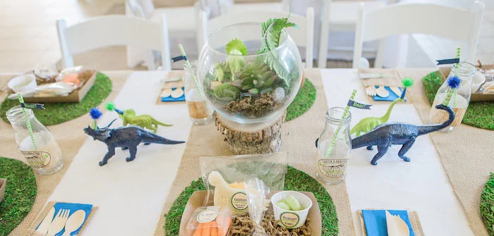 Dinosaur Excavation Birthday Party + Free Invitations