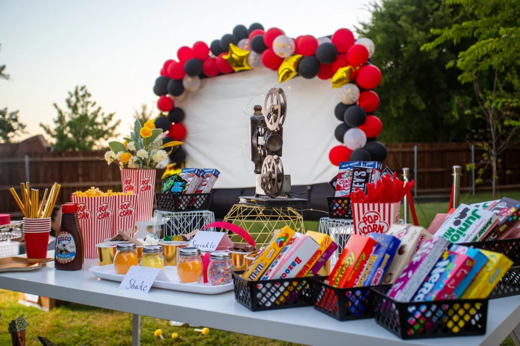 Movie Night Birthday Party Ideas + Free Invitations